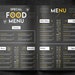 Food Menu Layout - Etsy