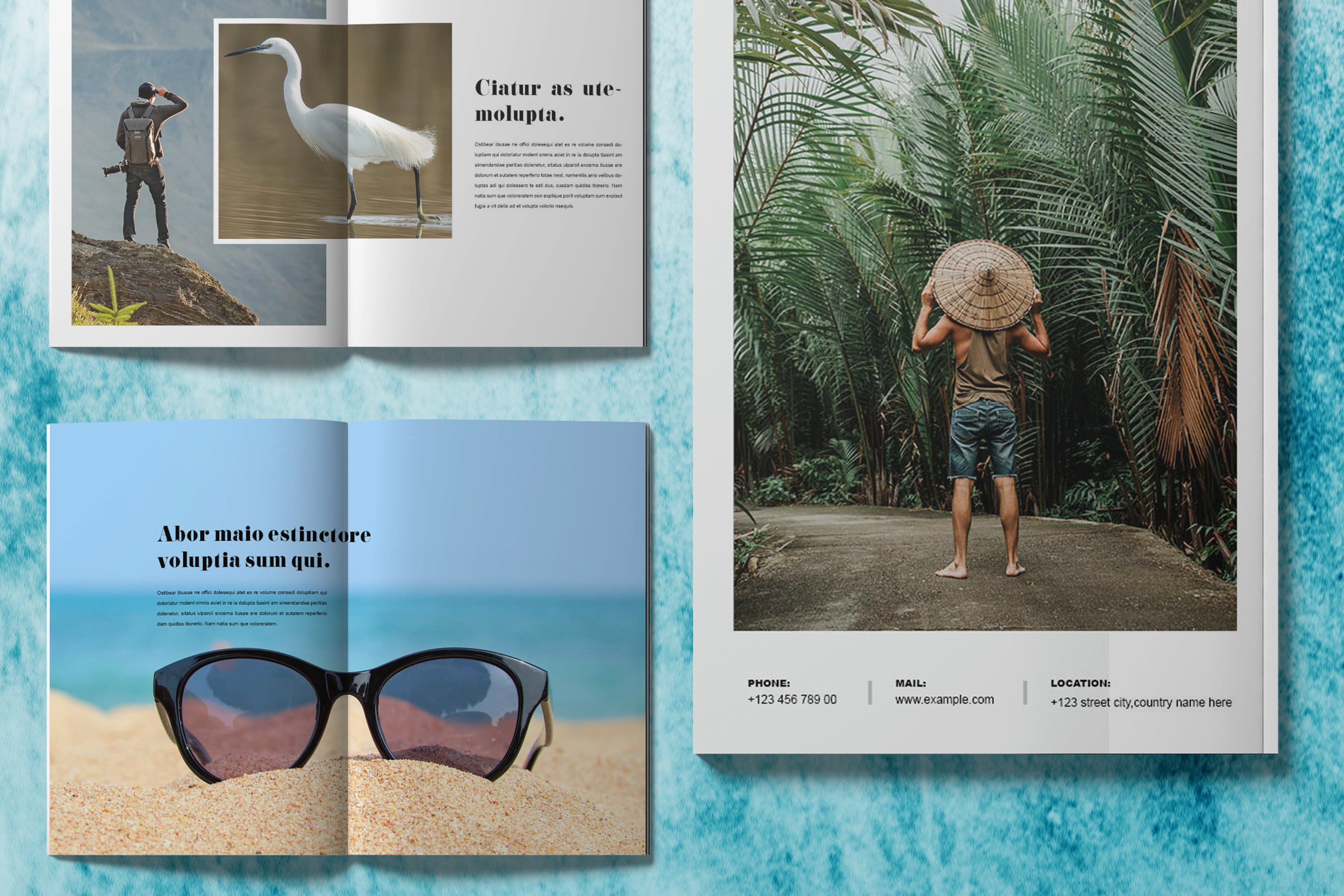 Magazine Design Template | Fashion Magazine Design Template | 2023 - Etsy