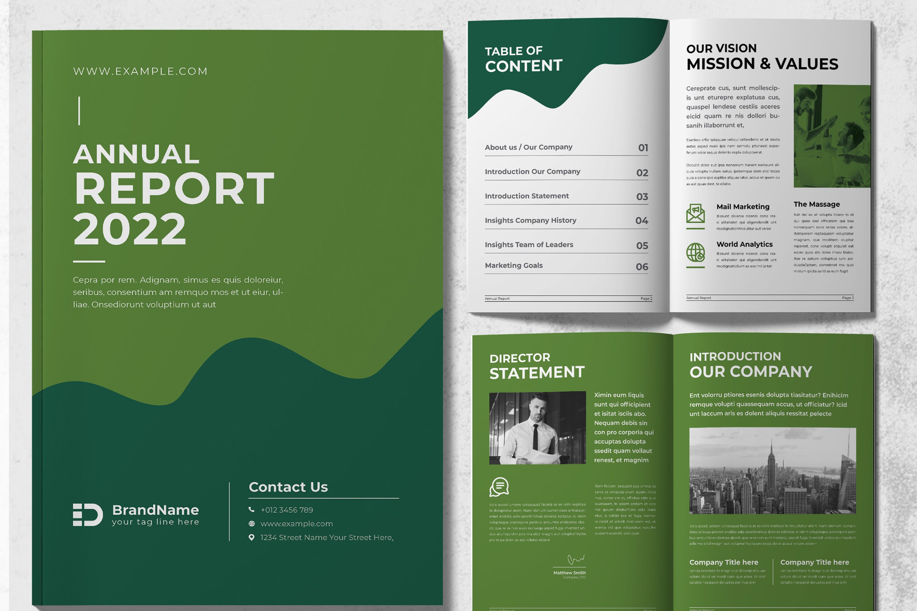 Annual Report Cover Design 2022