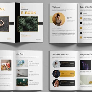 E Book Layout - Etsy