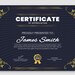 Merit Certificate Layout | Instant Download & Canva Editable - Etsy