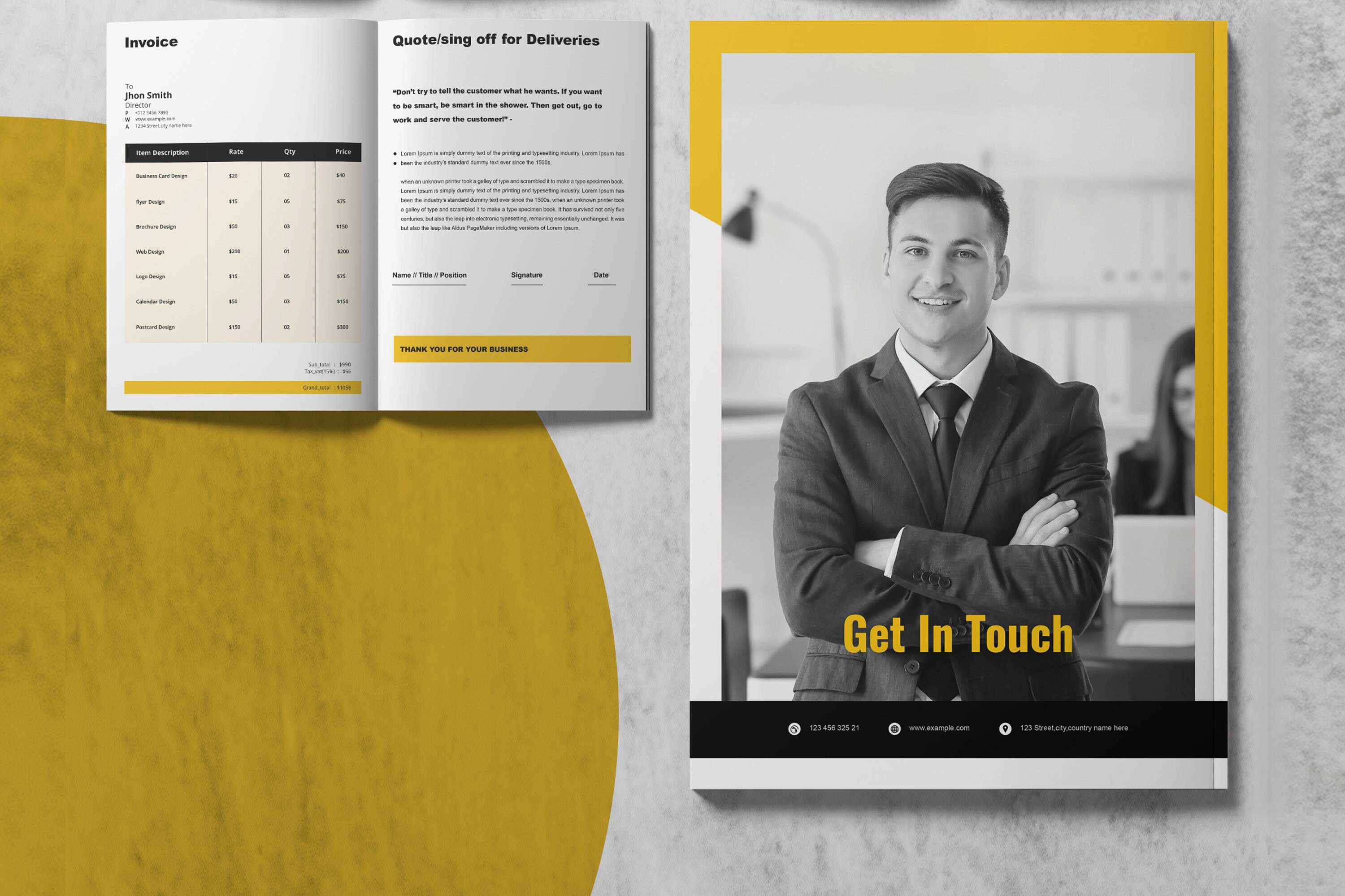 Corporate Business Project Proposal Layout | INDESIGN & CANVA TEMPLATE ...