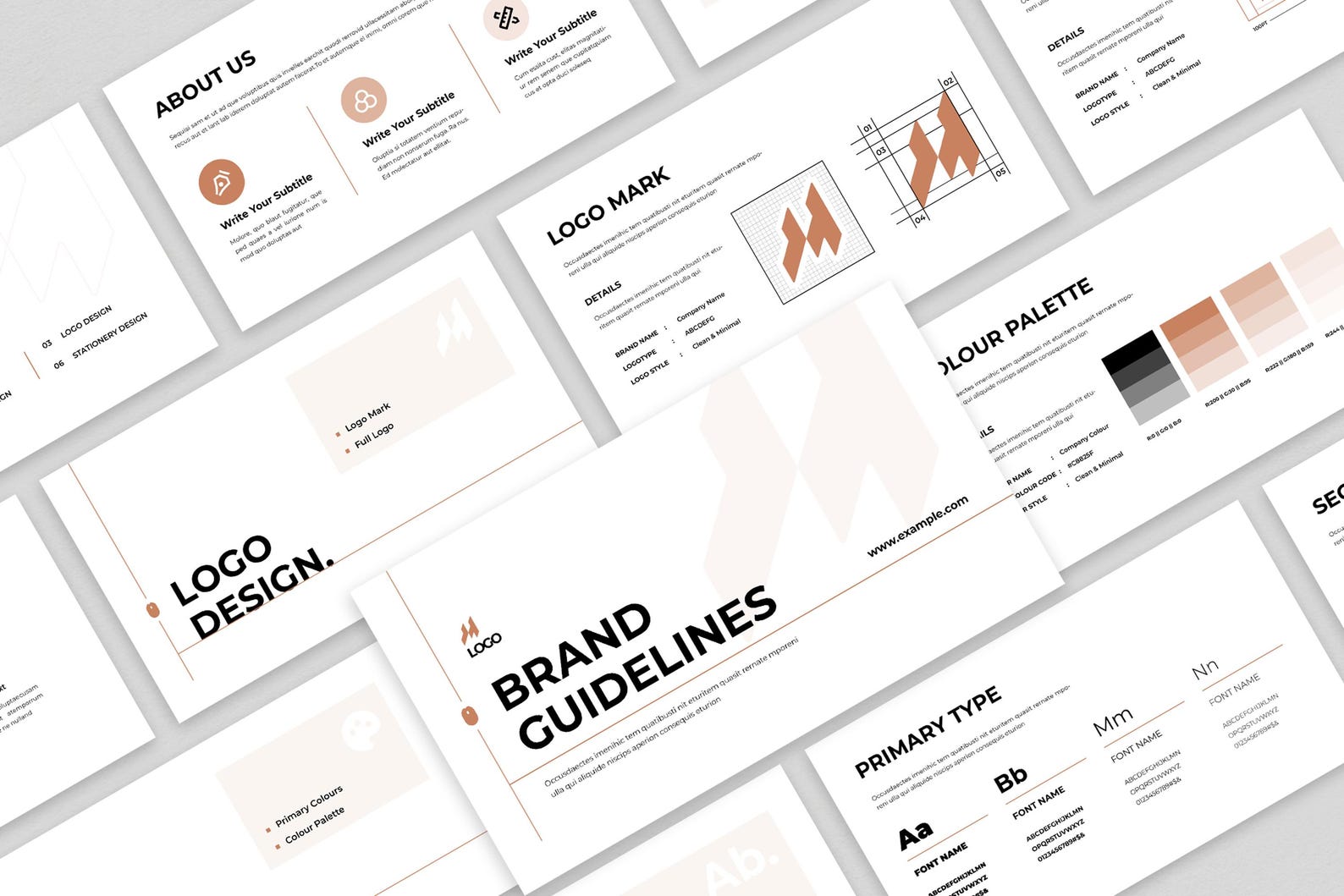 Brand Guidelines Template - Etsy