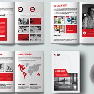 Company Profile Design Layout - Etsy