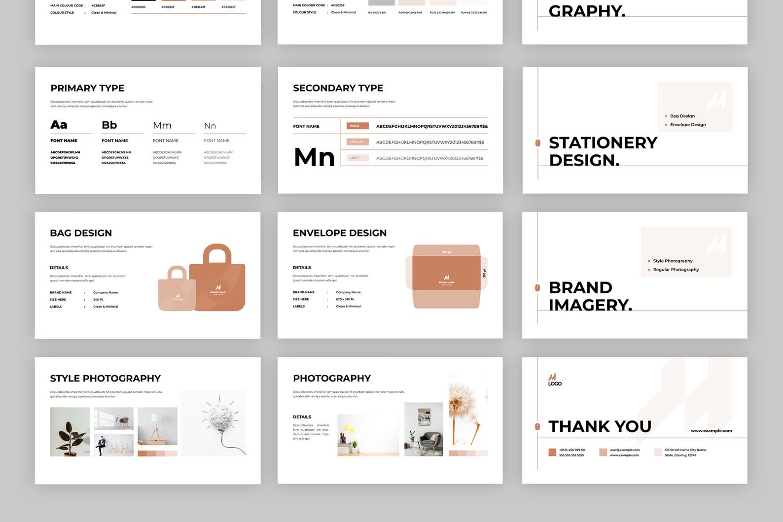 Brand Guidelines Template - Etsy