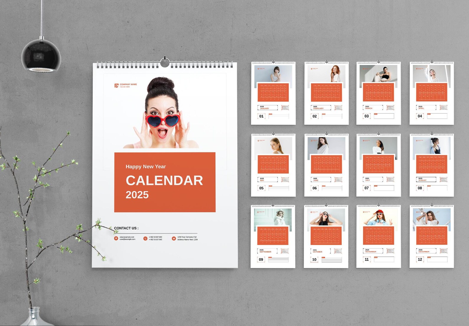 Fashion Wall Calendar 2025 - Etsy