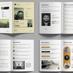 Client Welcome Book Template - Etsy