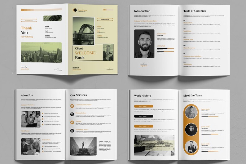 Client Welcome Book Template - Etsy