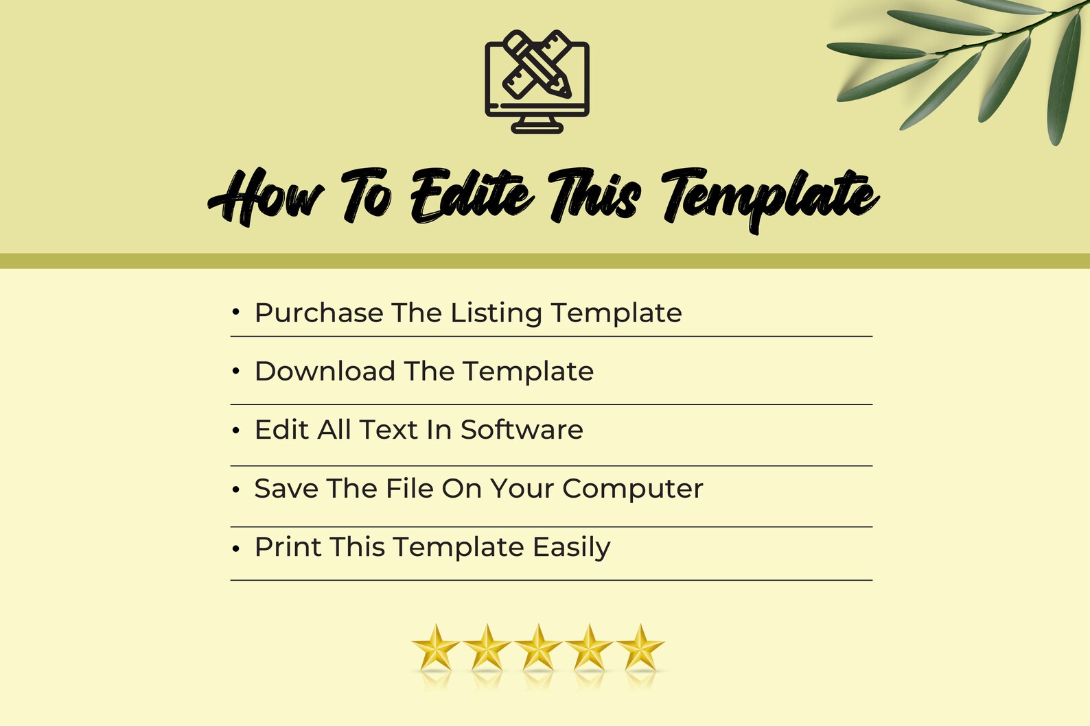 Yellow and Black Food Menu Layout | Brochure Template Layout - Etsy