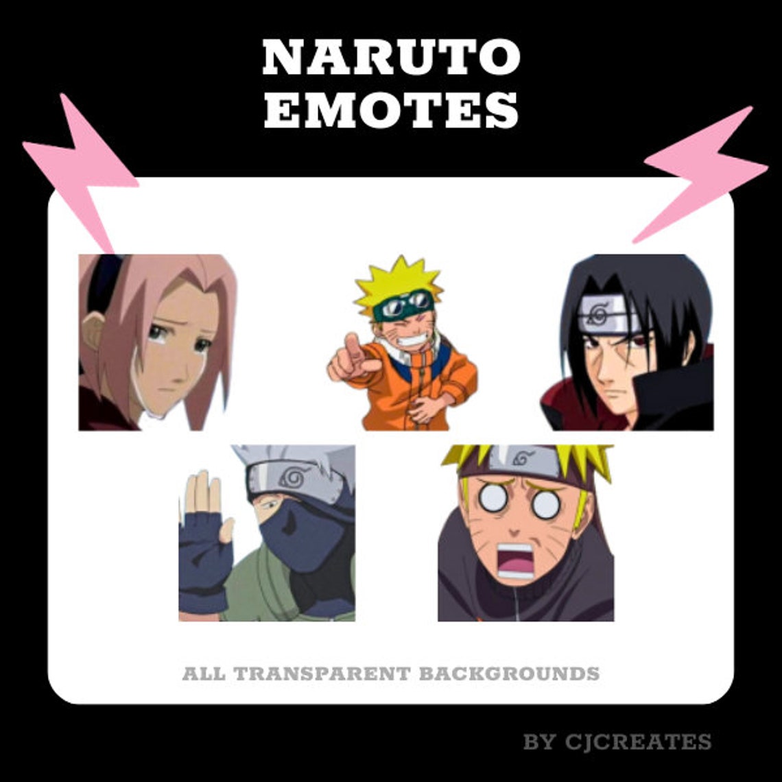 Naruto Twitch Emotes - Etsy