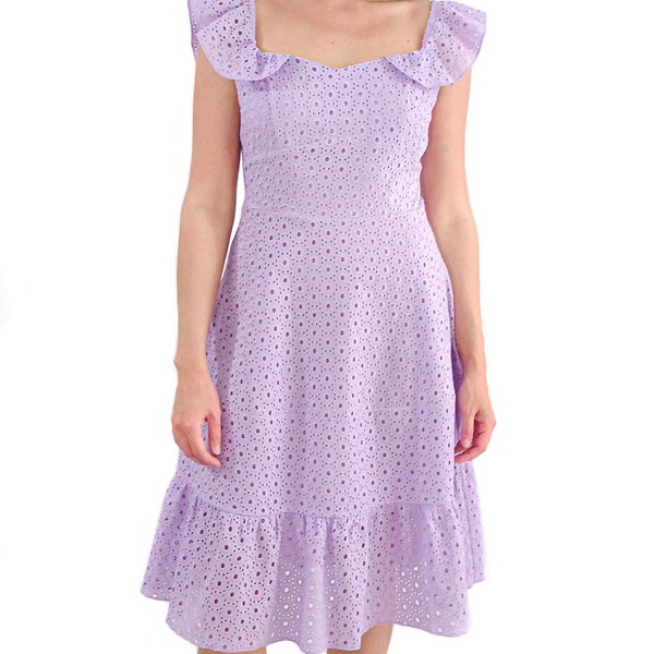 Cutwork Dress - Etsy