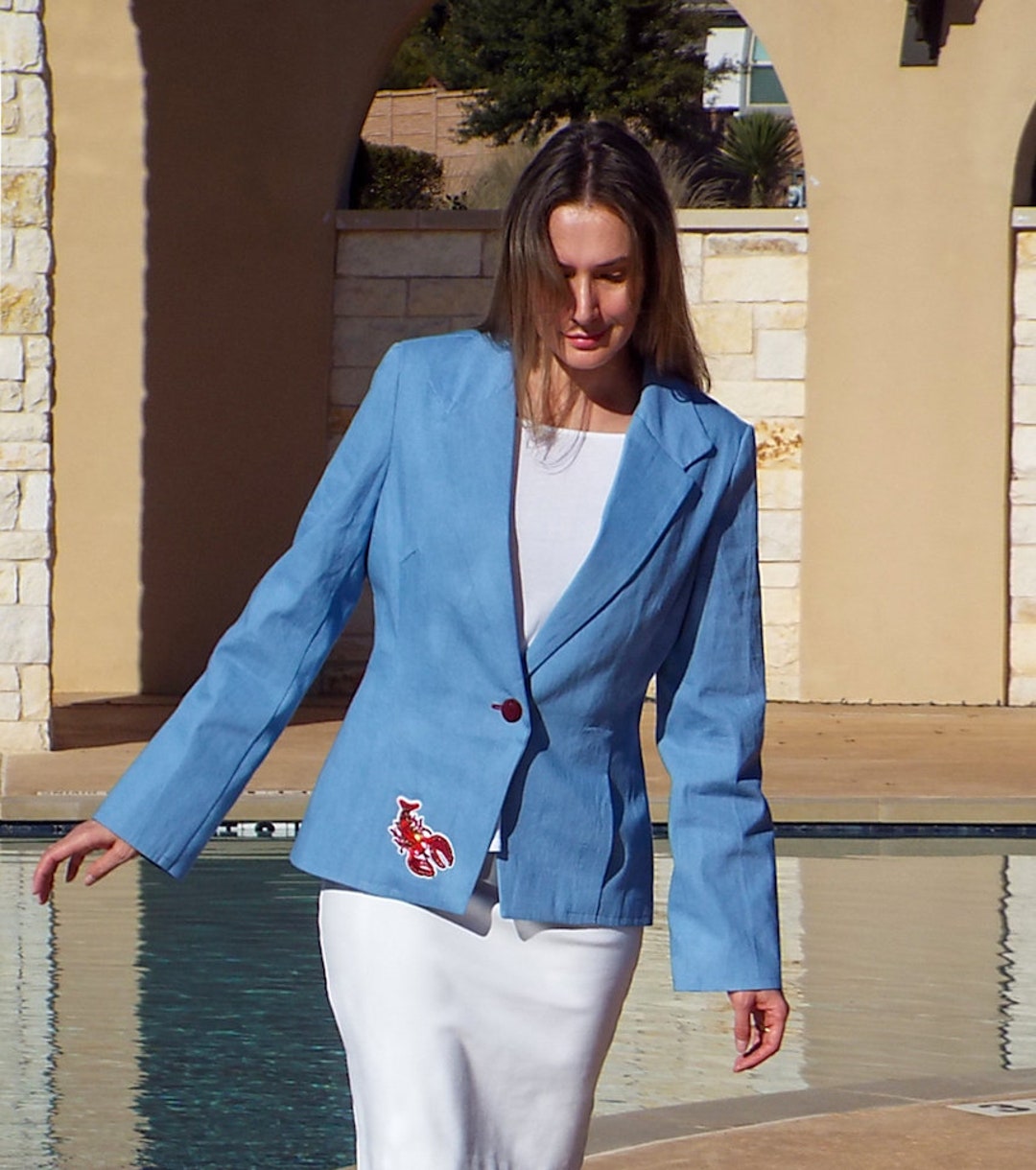 Lobster Jeans Jacket - Etsy