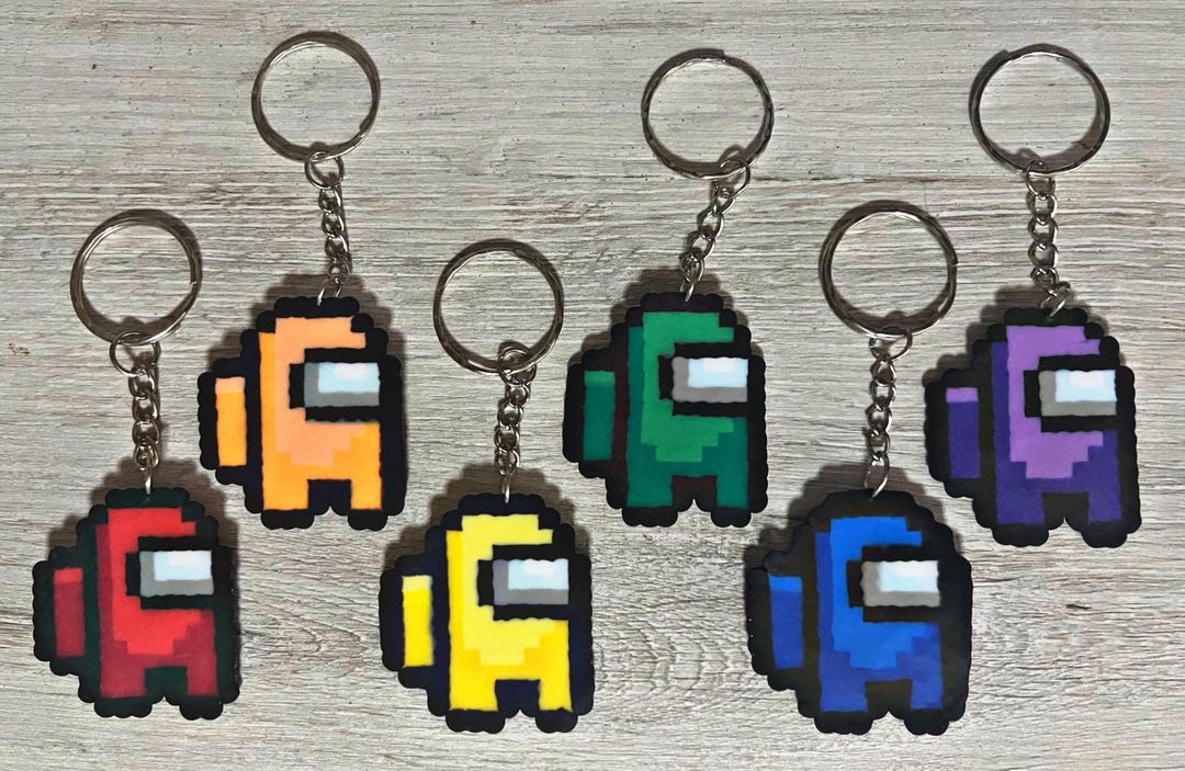 Among Us Keychains - Etsy