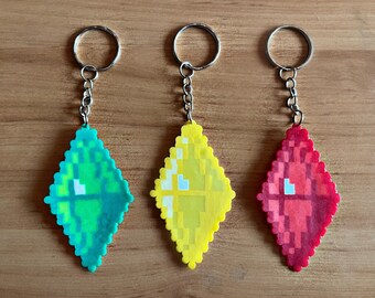 Sims 4 Plumbob Keychain - Etsy