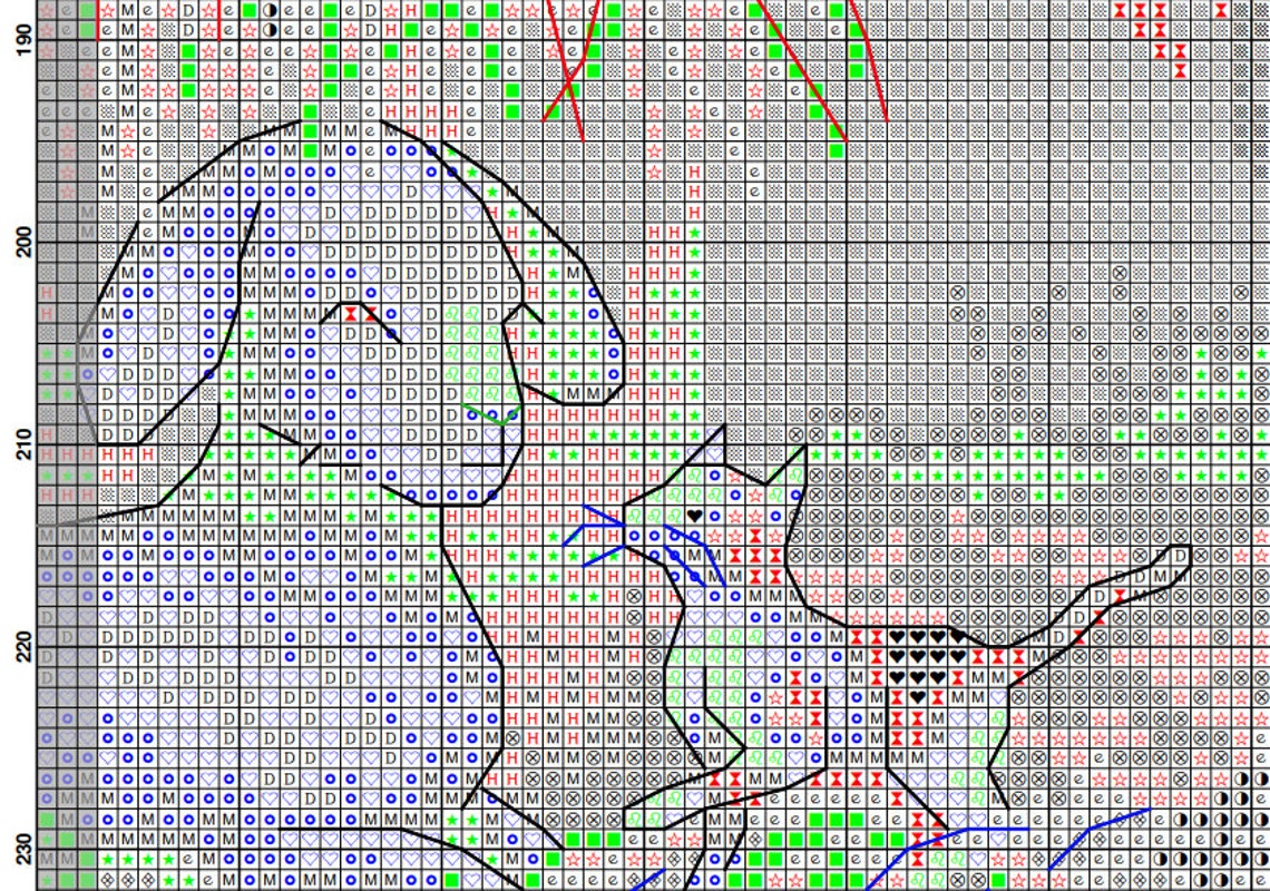 Holy Night Stocking PDF Pattern Personalized Christmas - Etsy