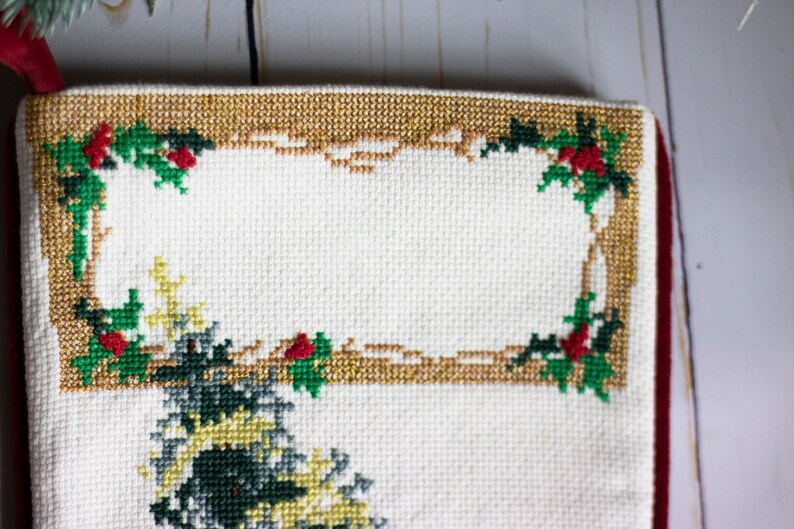 Victorian Christmas Stocking Personalized Stocking Charles - Etsy