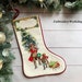Victorian Christmas Stocking Personalized Stocking Charles Ross Design ...