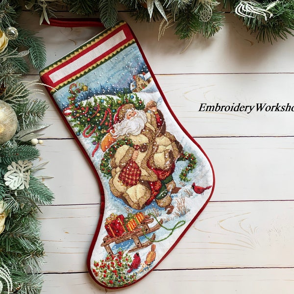 Needlepoint Stocking - Etsy
