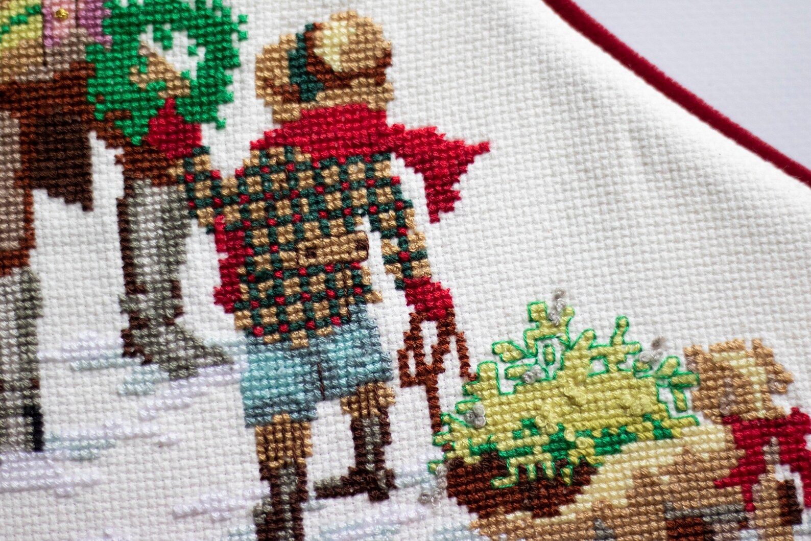 Victorian Christmas Stocking Personalized Stocking Charles - Etsy