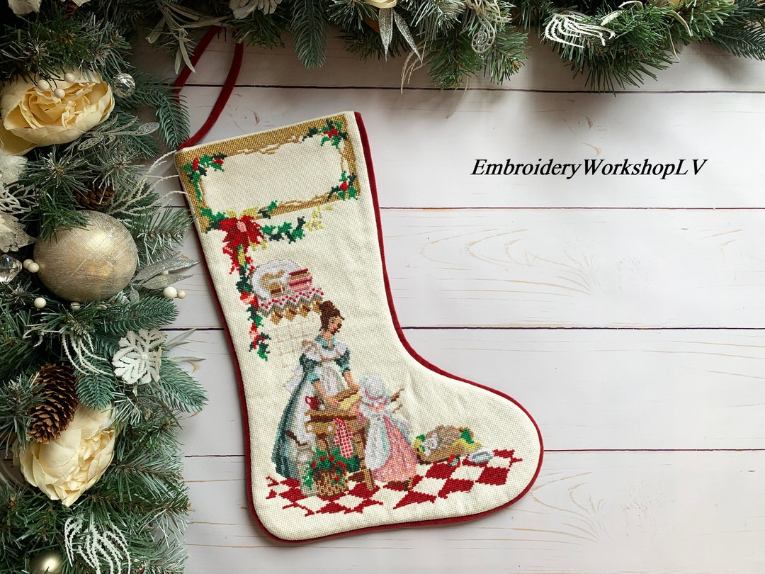 Vintage Stocking. Charles Ross' Victorian Christmas - Etsy