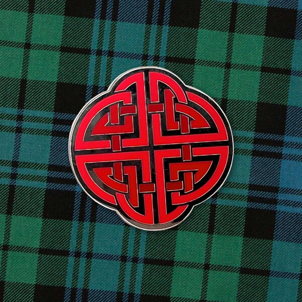 Scottish Enamel Pin - Etsy