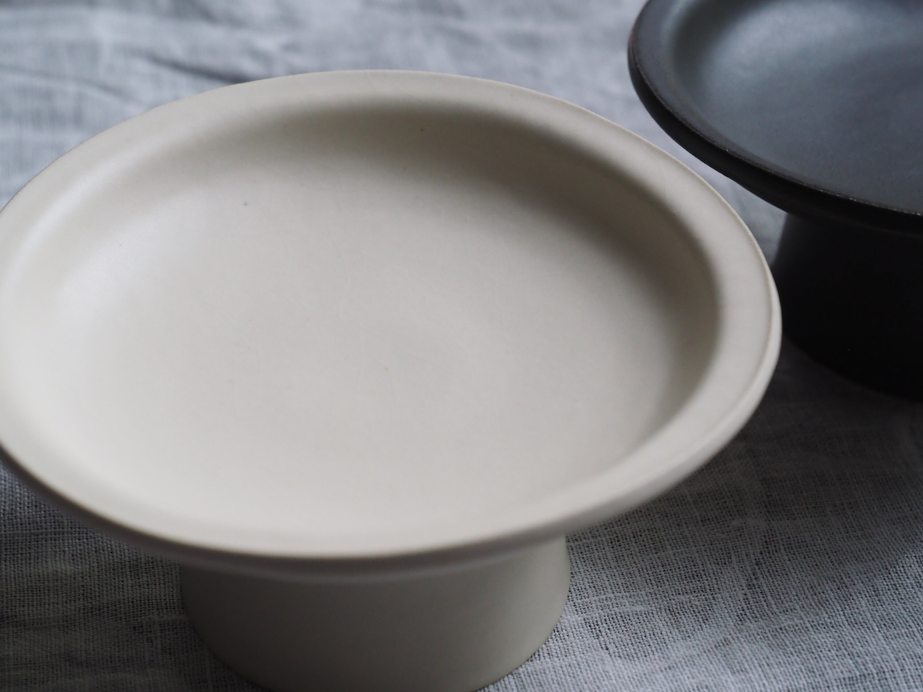 Yoshida Pottery Tall Plate / 2 Sizes / Handcrafted Pottery / - Etsy