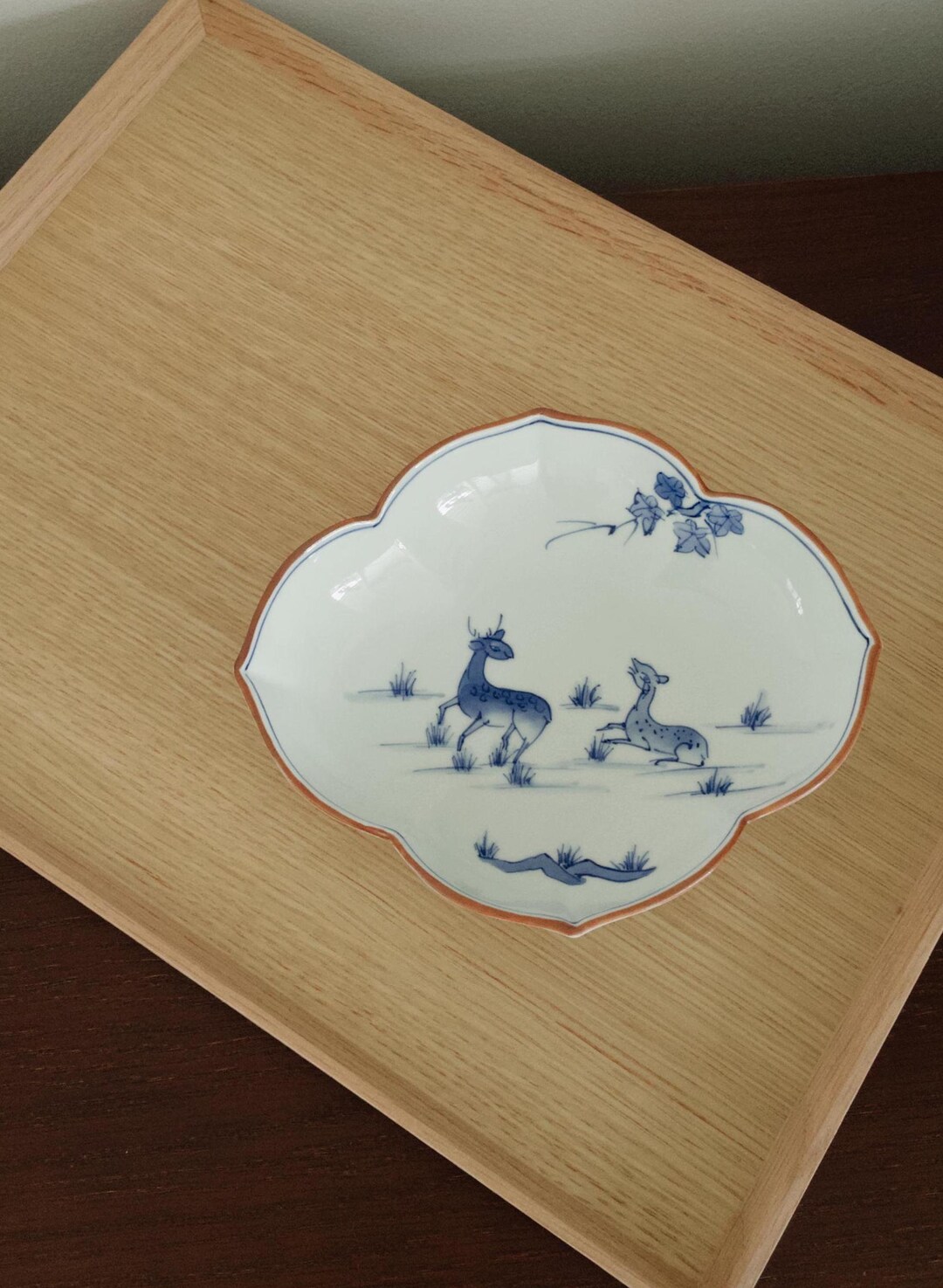 Hasami-ware Bambi Flower Bowl / Made in Japan / Porcelain Flower Bowl ...