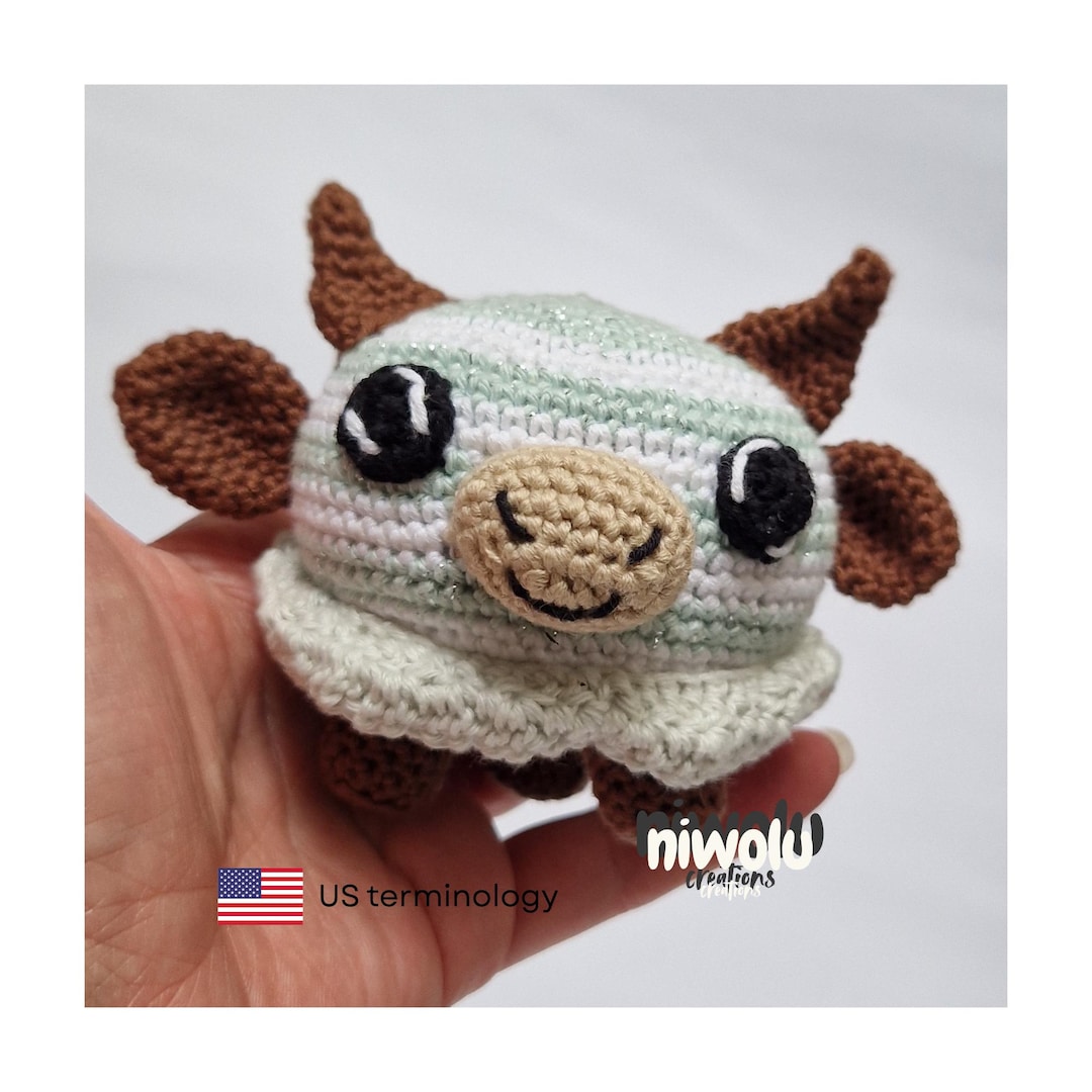 Crochet Pattern. PDF. Las Vaquitas Saturnitas Italian Brainrot. Cute ...