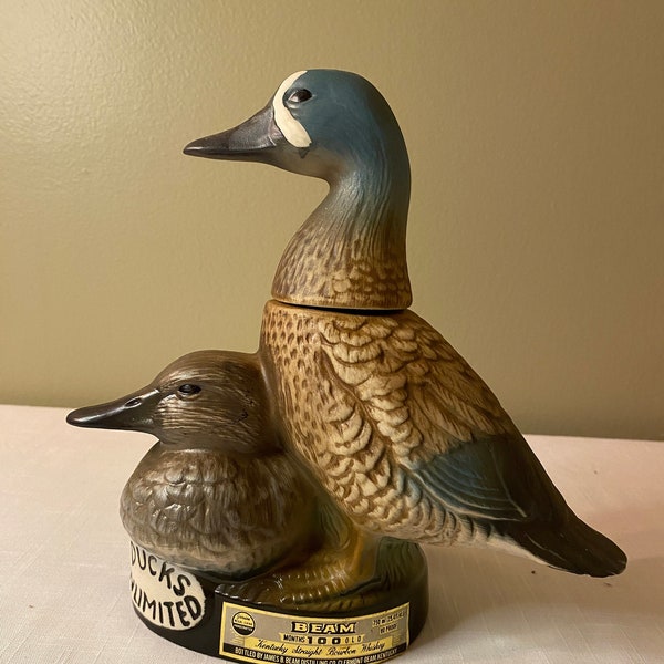 Jim Beam Duck Decanter - Etsy