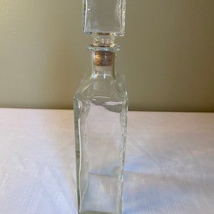 RARE-1964 four Roses Cut Glass Whiskey Decanter - Etsy