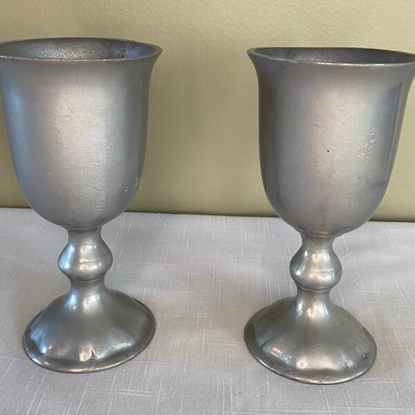 Pewter Goblet - Etsy