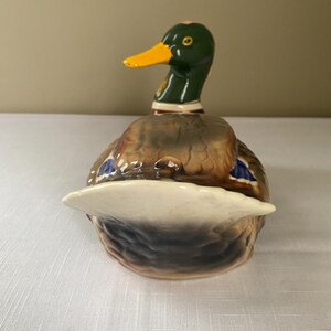 Vintage-1960 mallard Duck Ballantine's Scotch Whiskey Decanter - Etsy