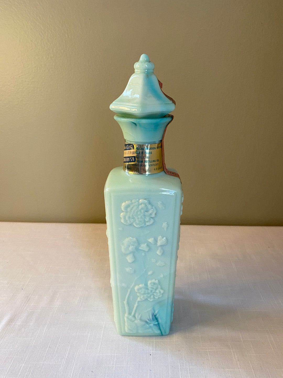 Vintage-1972 "oriental Jade" Jim Beam Decanter - Etsy