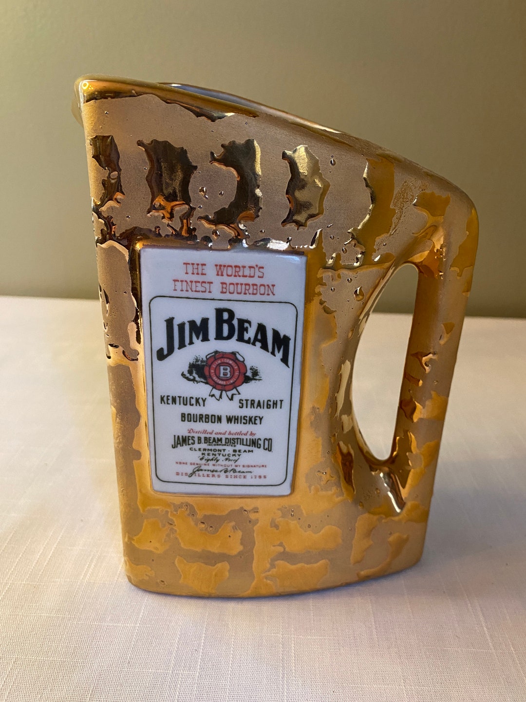 Vintage-1975 Jim Beam 180th Anniversary 1795 Jim Beam Pitcher - Etsy