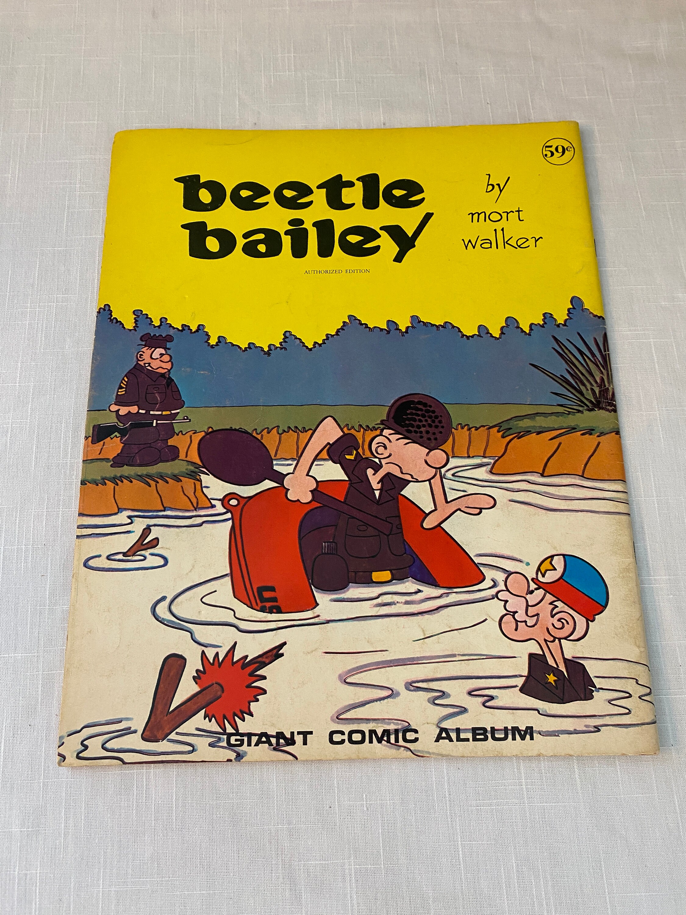 Rare-1972 beetle Bailey Giant Comic Album by Mort - Etsy