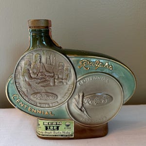 Vintage-1973 "ralph's" Centennial Jim Beam Decanter - Etsy