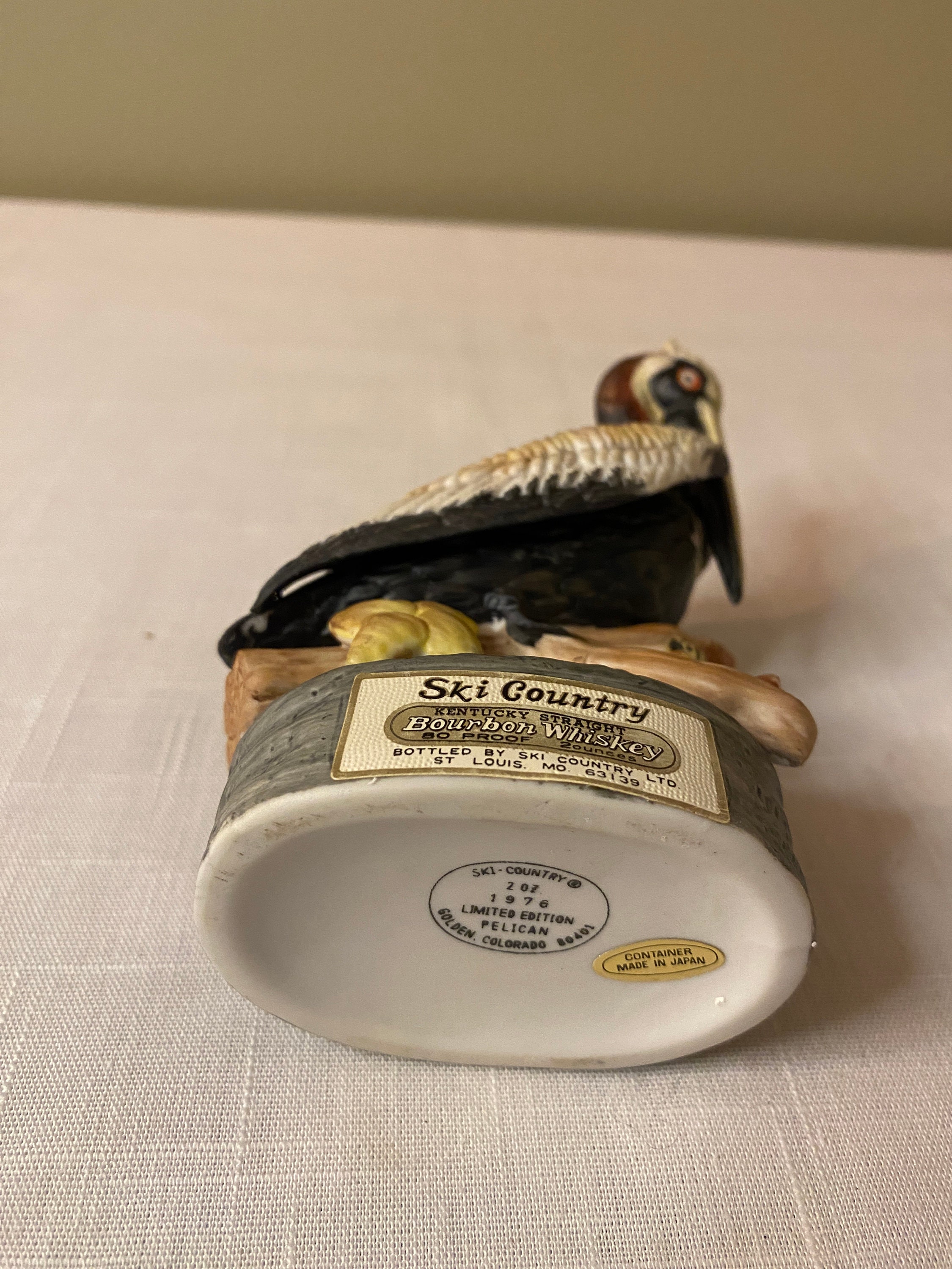 RARE-1976 pelican Ski Country Whiskey Decanter - Etsy
