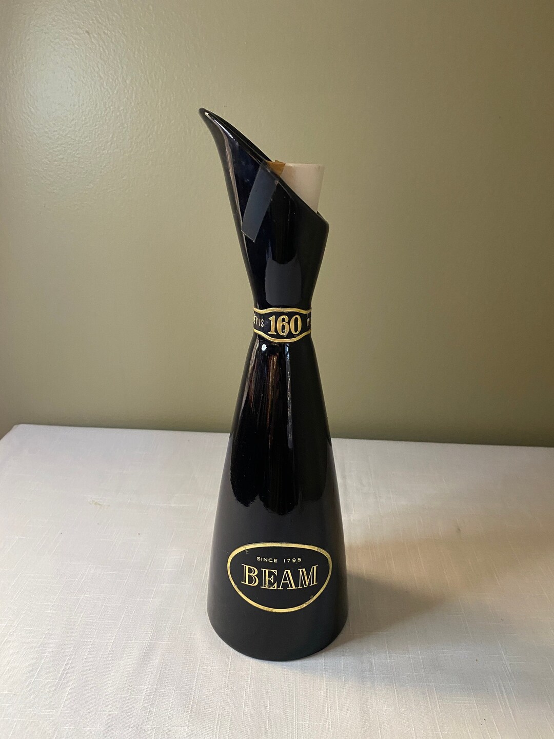 RARE-1955 1st Executive Royal Porcelain W/ Shot Glass Jim Beam Bar ...