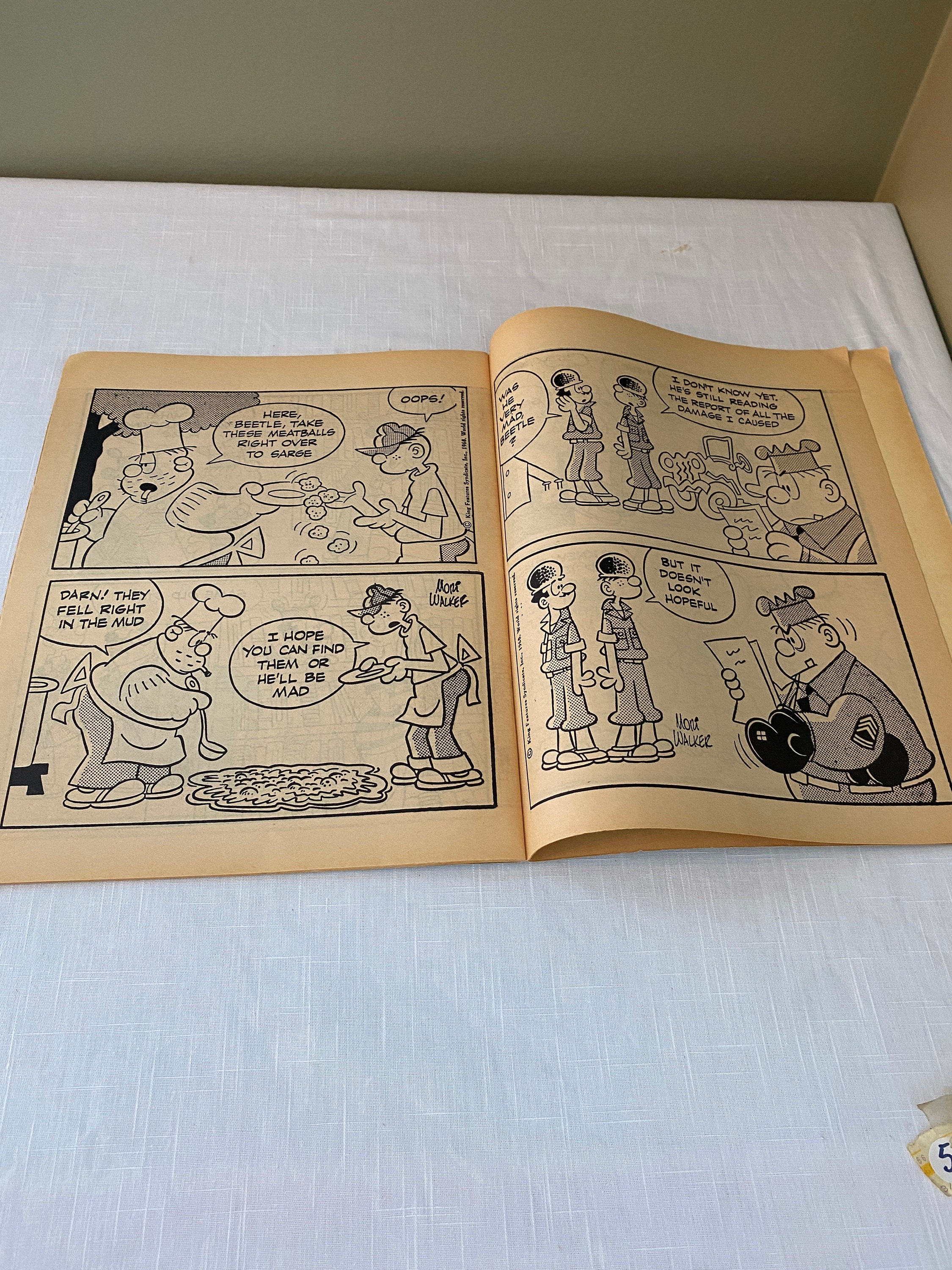 Rare-1972 beetle Bailey Giant Comic Album by Mort - Etsy