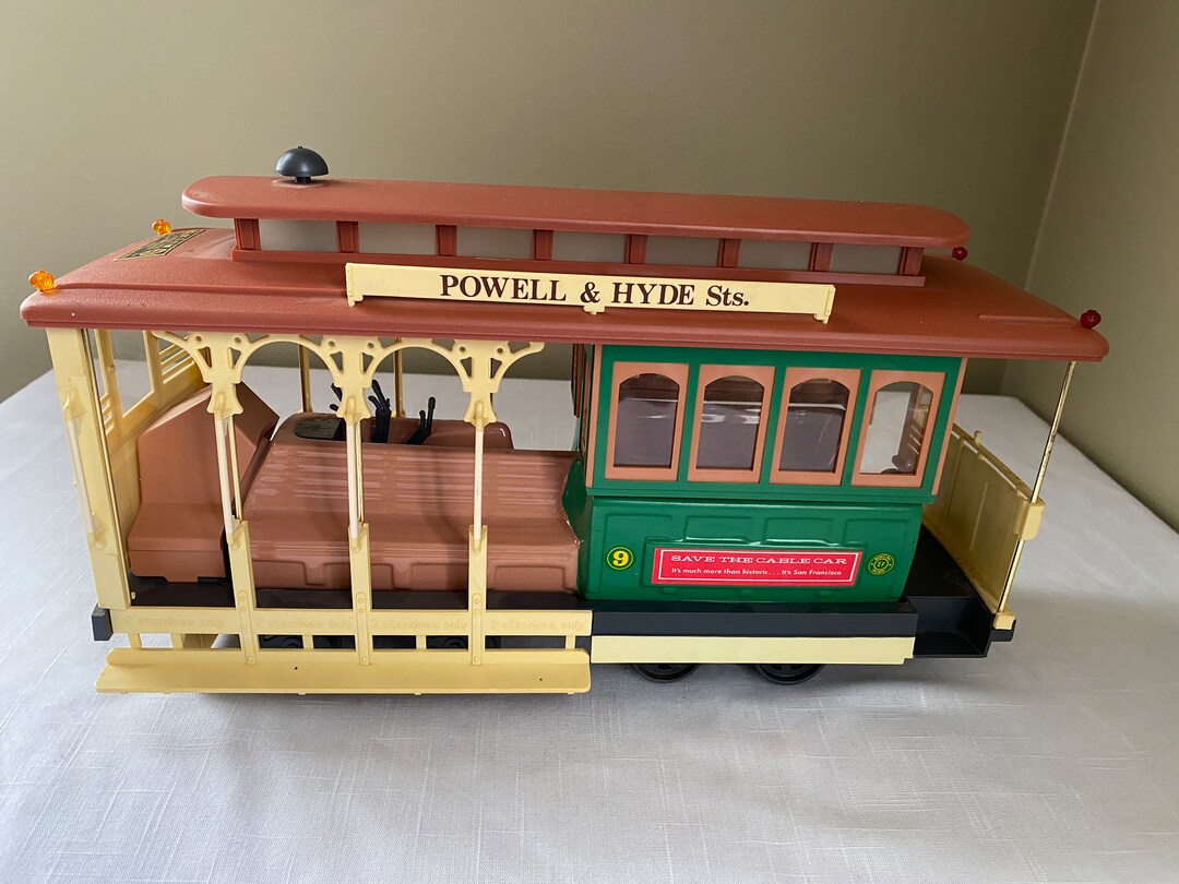 Rare 1983 powell & Hyde, Cable Car Jim Beam Whiskey Decanter - Etsy