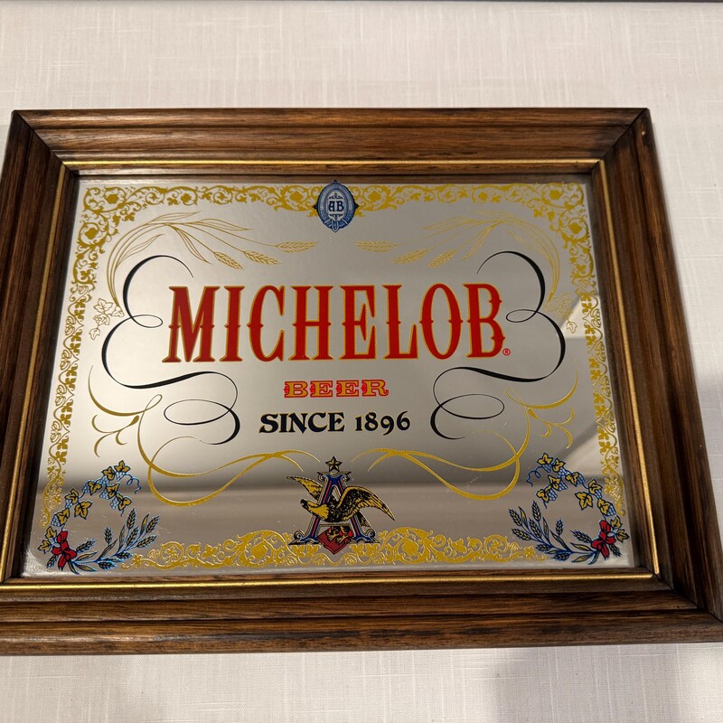 Antique Advertising Mirror - Etsy