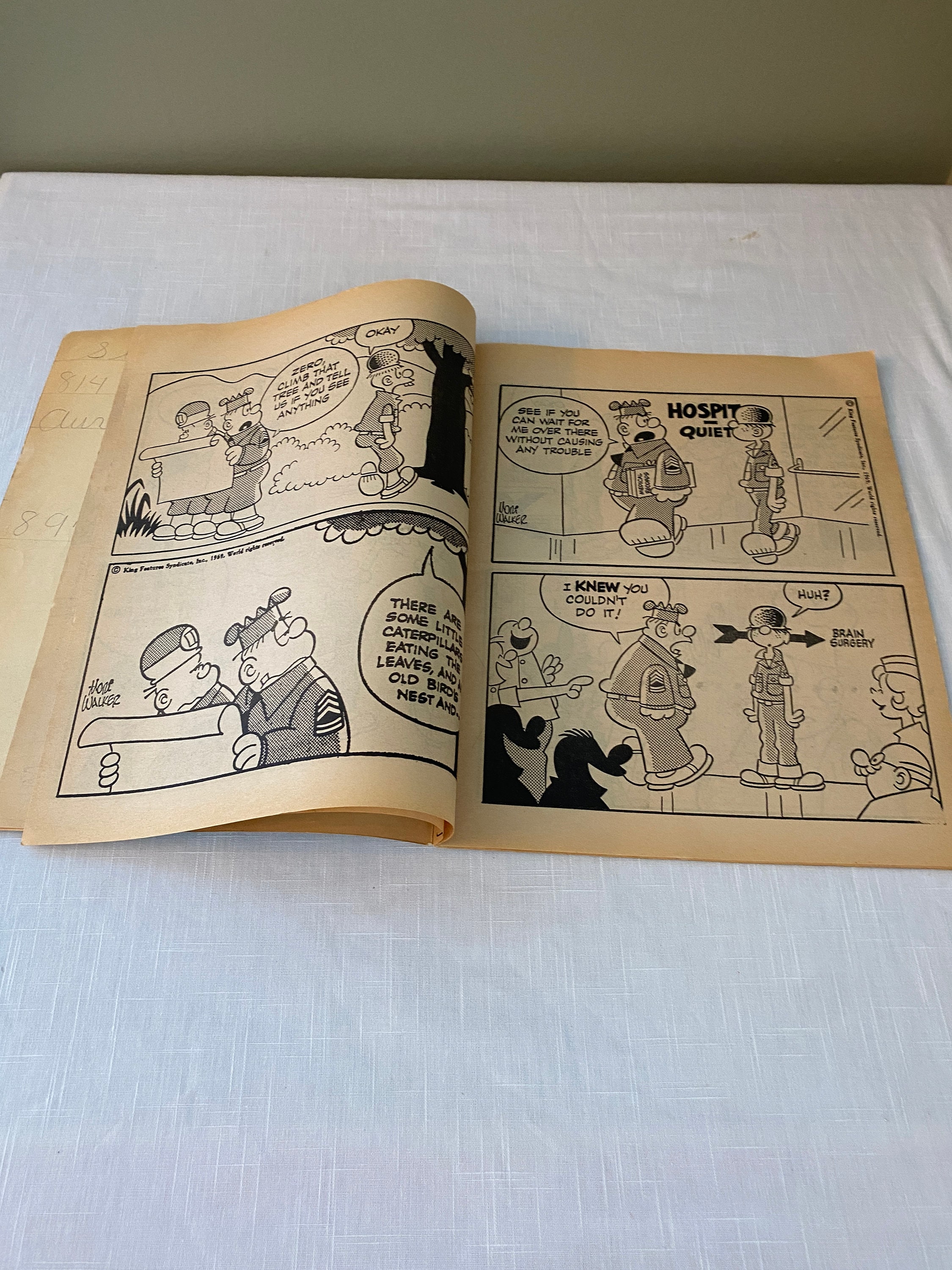 Rare-1972 beetle Bailey Giant Comic Album by Mort - Etsy