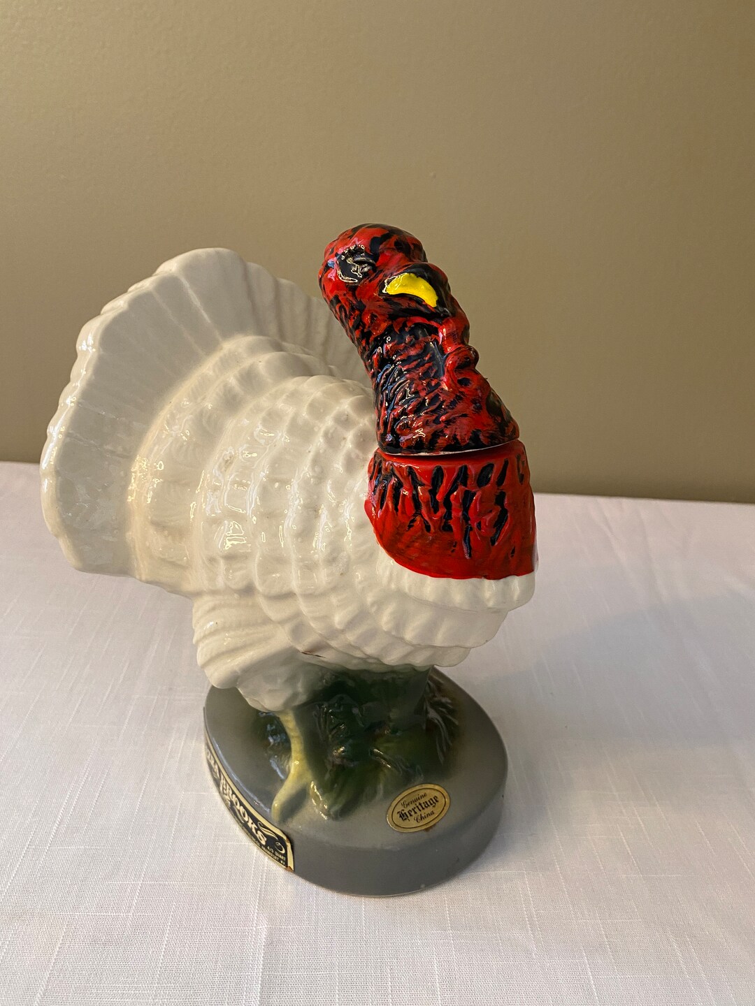 Extremely Rare-1971 Turkey Ezra Brooks . Decanter - Etsy