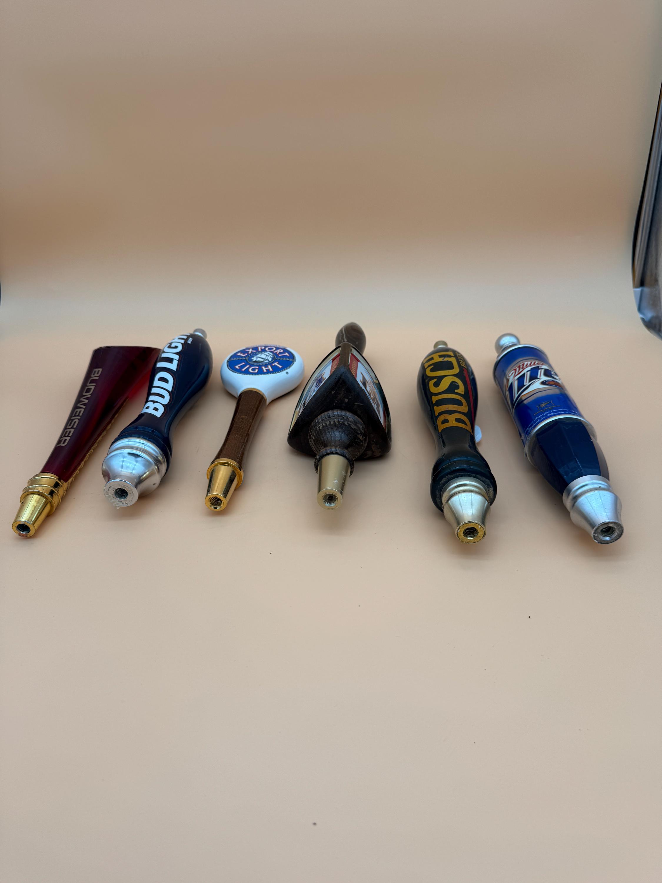 Rare-1980's Tap Handle Pulls "budweiser, Bud Light,export Light, La ...