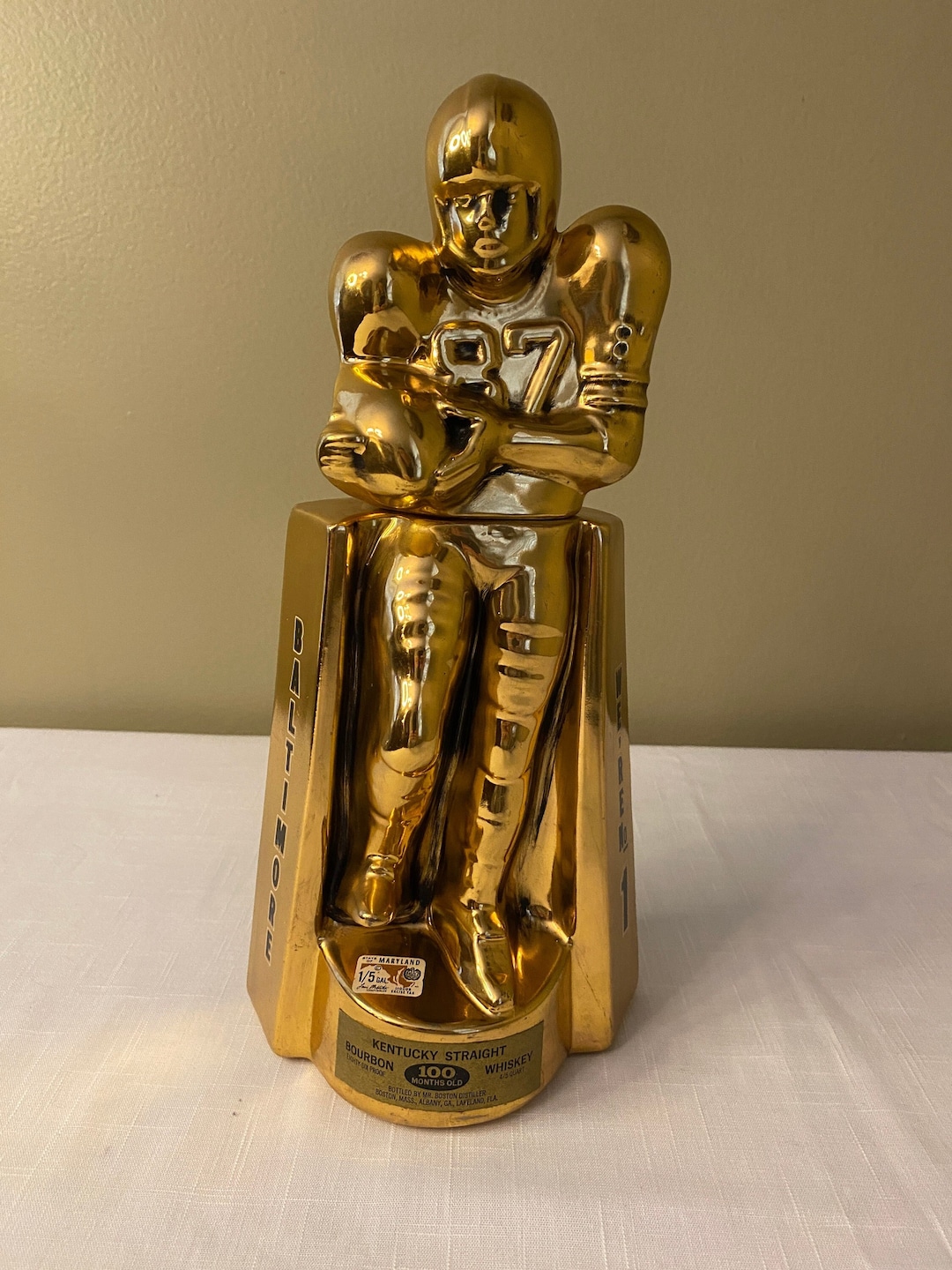 RARE 1970 baltimore Gold Football Player Mr. - Etsy