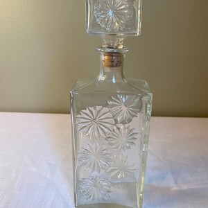 RARE-1964 four Roses Cut Glass Whiskey Decanter - Etsy