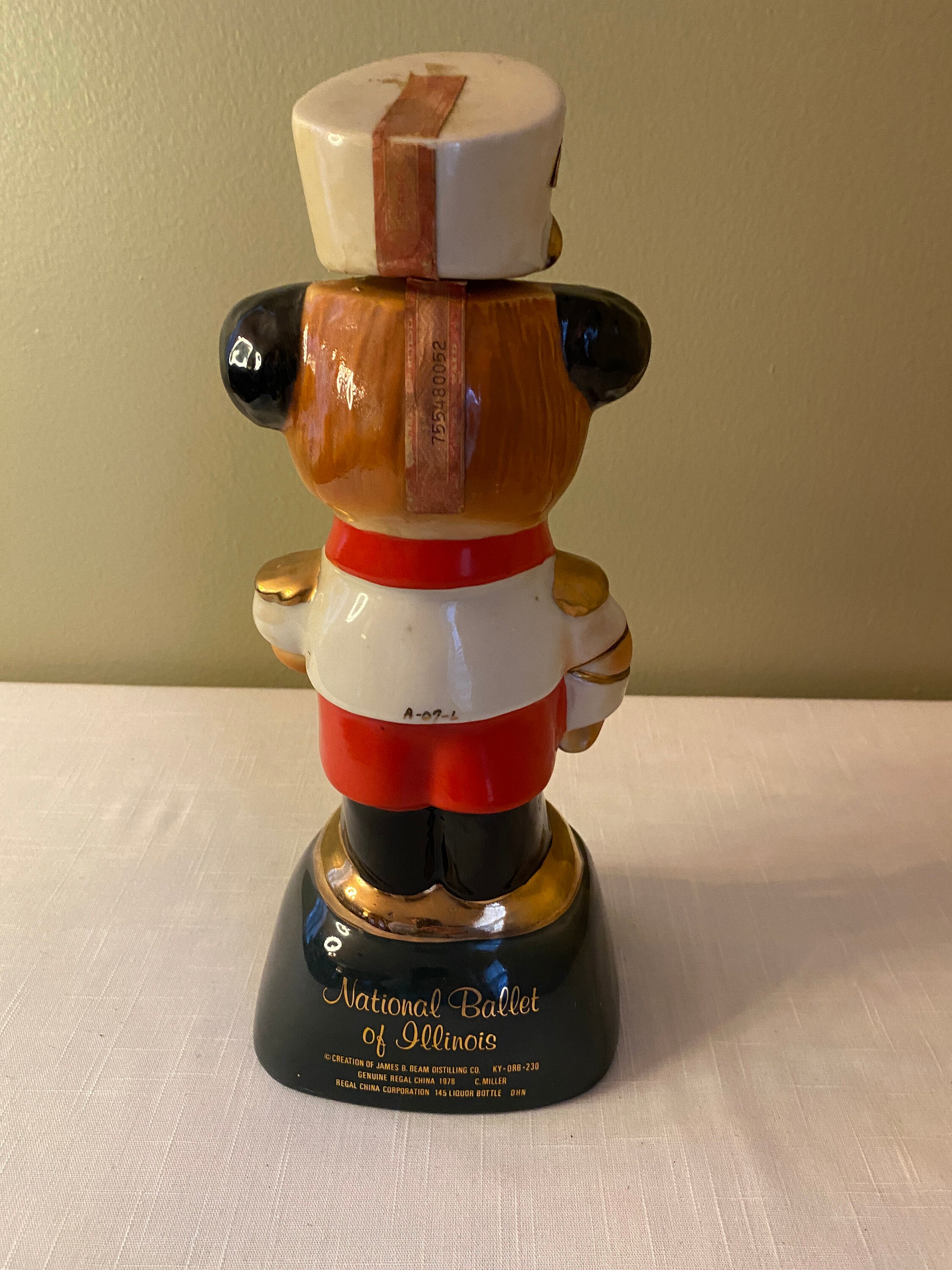 Vintage-1978 "nutcracker" National Ballet of Illinois Jim Beam Decanter - Etsy