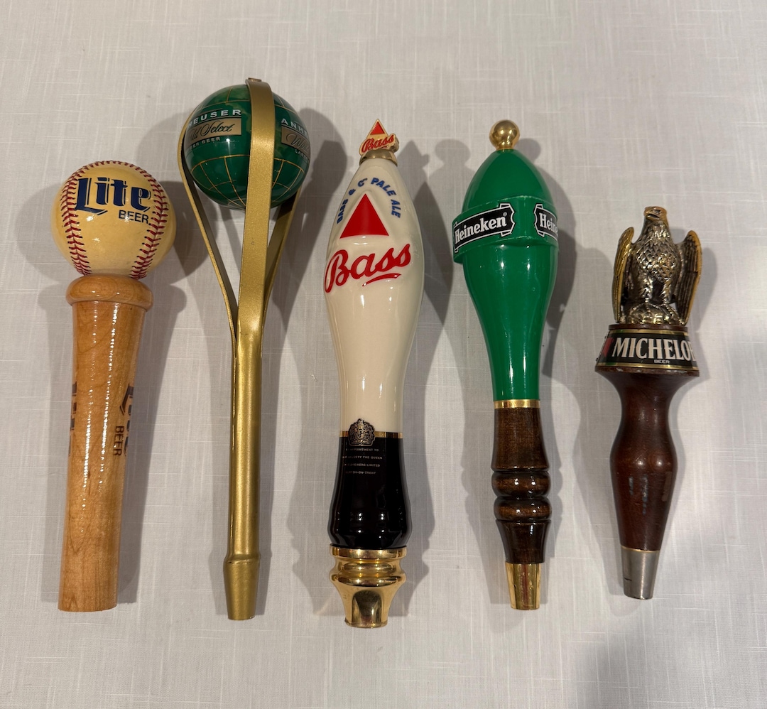 Rare-1990's Beer Handle Taps-lite Beer,anheuser World Select,bass ...