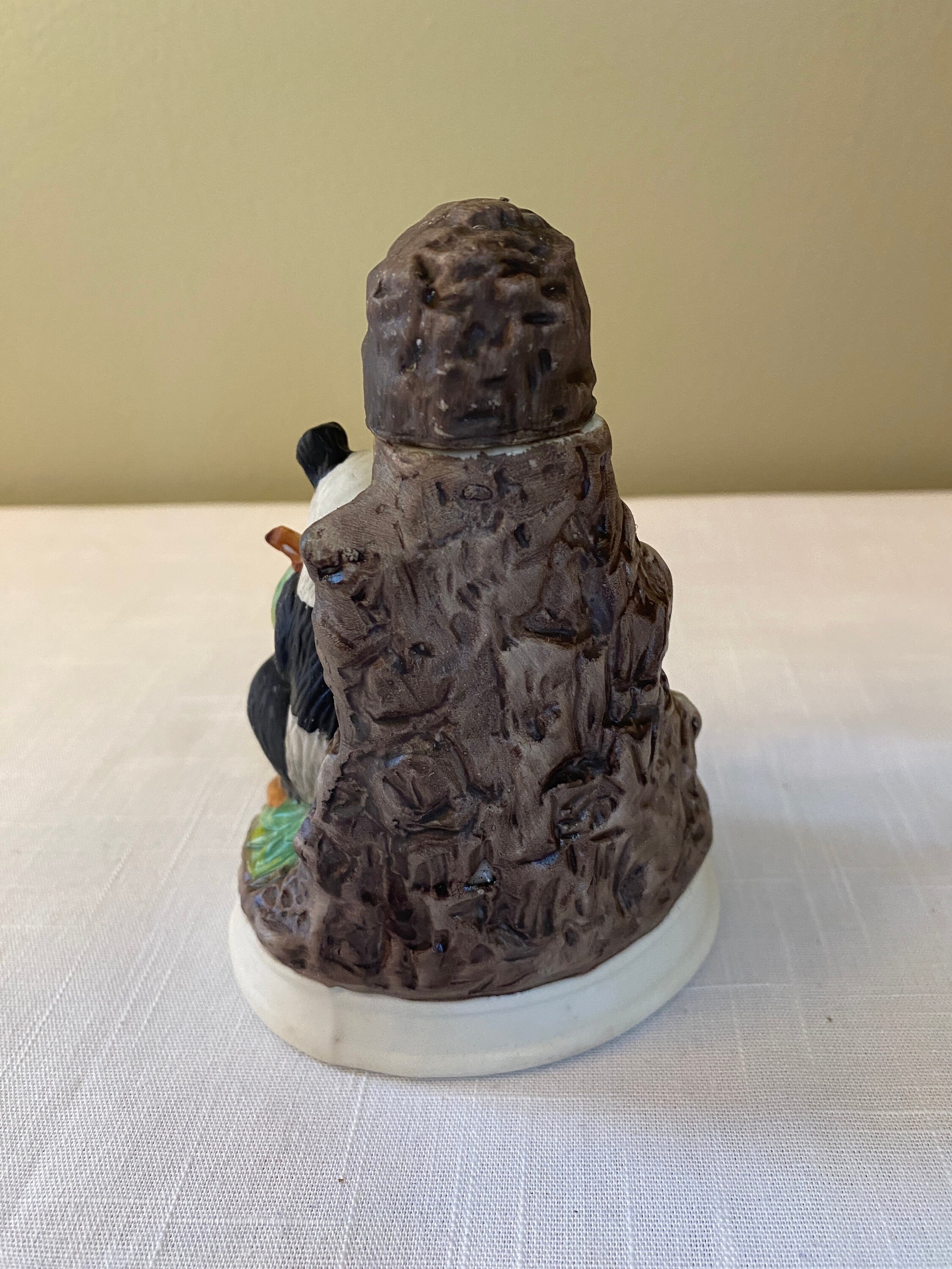 RARE-1979 panda Bear & Cub Music Box, Hoffman Whiskey Decanter - Etsy