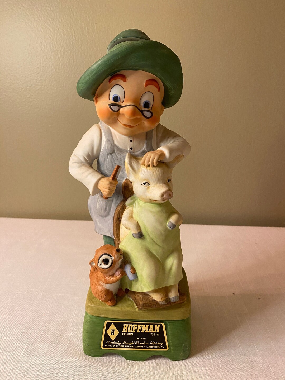 Rare-1980 "mr. Farmer Leprechaun" Mr. Lucky Series Hoffman Distilling ...